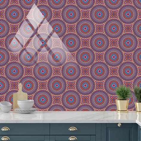 Комплект от 10 винтидж 3d мраморни бохемски стикери за тухла Temu Bulgaria