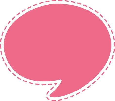Cute Speech Bubble Pastel Color 13590652 Vector Art At Vecteezy