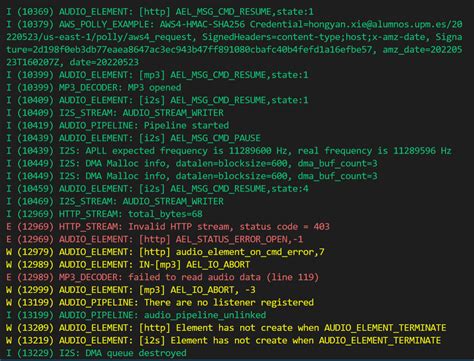 关于pipeline Aws Polly产生的错误 Aud 3836 · Issue 827 · Espressif Esp Adf · Github