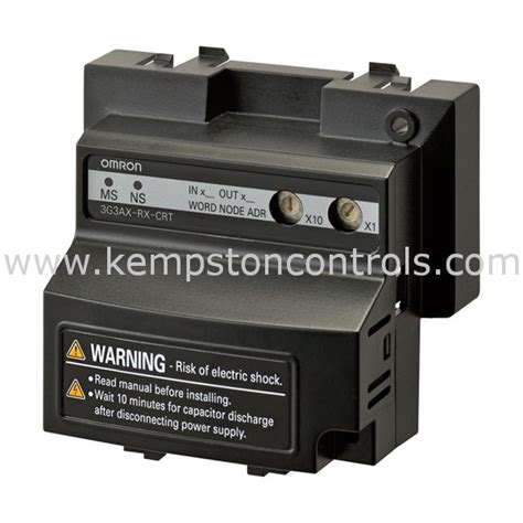 Omron 3g3ax Rx Crt E Omron 3g3 Rx Option Componet Communication Card Kempston Controls