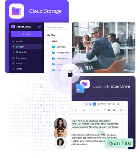 Secure Cloud Storage And Document Editor Proton For Business