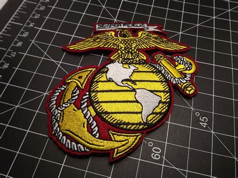 Marine Corps Usmc Eagle Globe Anchor Patch Logo Semper Fi New 4 1 4 Iron On 4576576823