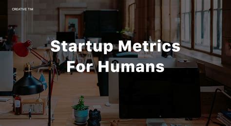 Infographic Startup Metrics For Humans