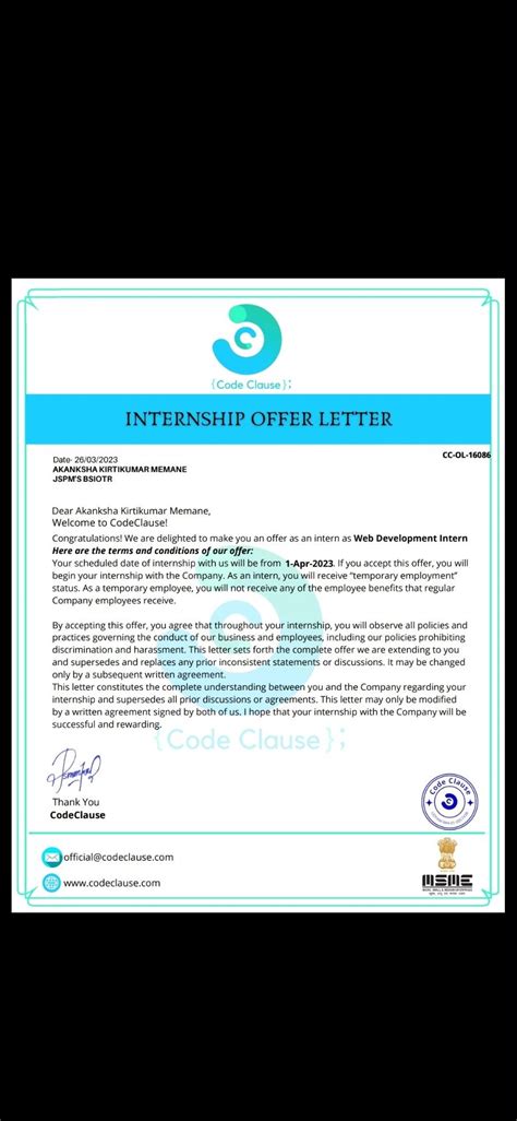 Akanksha Memane On Linkedin Codeclause Webdevelopment Intern