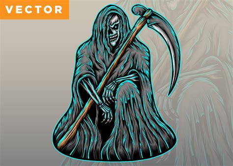 Grim Reaper Drawings
