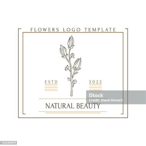 손으로 그린 꽃과 잎의 꽃과 잎의 최소한의 구성은 라인 아트에 있습니다 보헤미안 꽃 벡터 일러스트레이션 인사말 카드 청첩장 직물을위한 장식용 식물 모노그램 구성 개체 그룹에