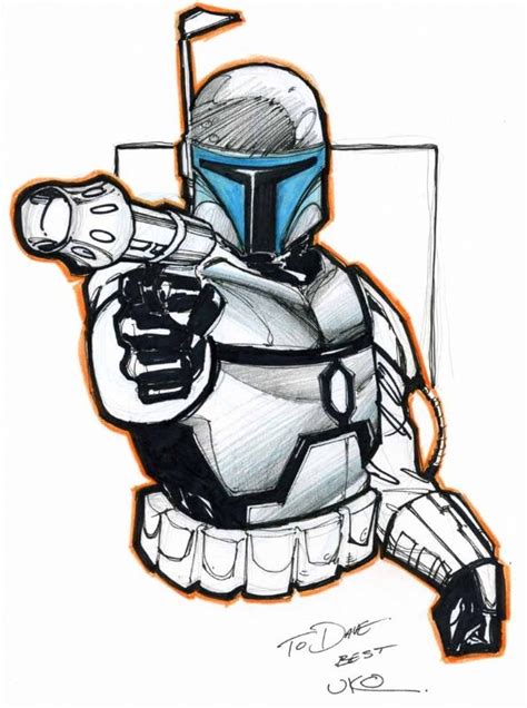 Jango Fett Drawing Free Download On Clipartmag Jango Fett Drawing Free Download On Clipartmag