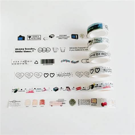 귀여운 추상 핸드 페인팅 와시 테이프 간단한 스타일의 영어 씰링 스티커 문구 스크랩북 장식 테이프 소재 5m