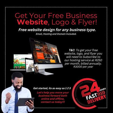 Get Your Free Business Website Logo And Flyer Sourcebranding Digital Agency