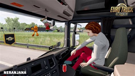 Ets 2 Mod Animated Female Passenger In Truck With You V20 Ets2 V1