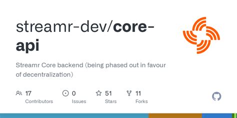 Github Streamr Devcore Api Streamr Core Backend Being Phased Out In Favour Of Decentralization