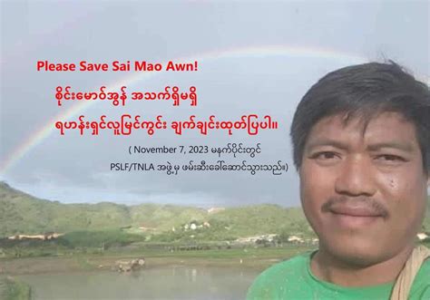 Myanmar Now ပါတီဝင်တစ်ဦးကို ပြန်လွှတ်ပေးရန် Snld က