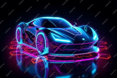 Premium Ai Image A Tree With Leaves And A Green Leaf On A Black Background