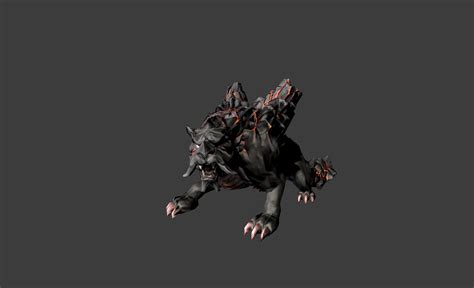 Artstation Beast Leopard Mutant Game Assets