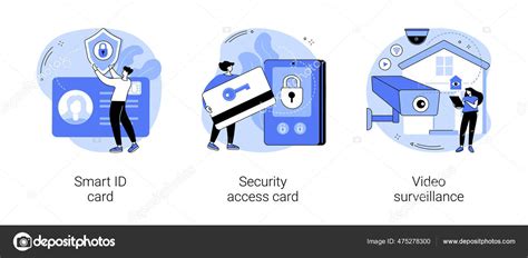 Security And Identity Verification Abstract Concept Vector Illustrations Stock Vector Image By