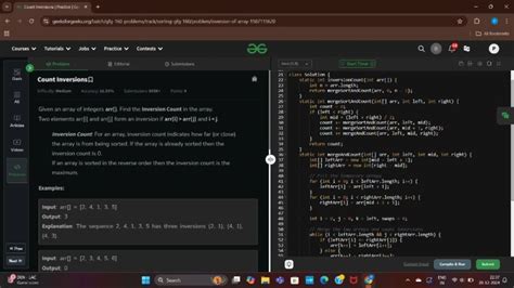 Pavani Papisetty On Linkedin Gfg Geeksforgeeks Geekstreak2024 Java