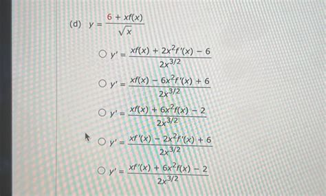 Solved If F Is Differentiable Function Find An Expression
