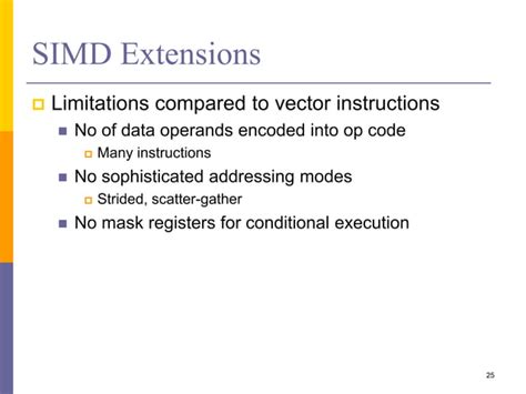Data Level Parallelism In Microprocessors Pptx Programming Languages Computing