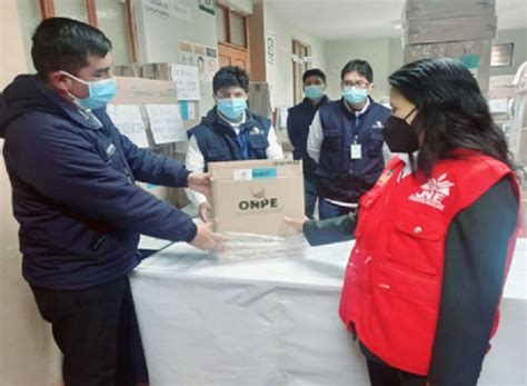 Segunda Elección Regional Material Electoral Llega A Pasco Y Hoy Se