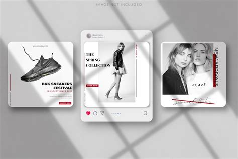 Premium Psd Social Media Post Interface Mockup Social Media Mobile App Page Template Design