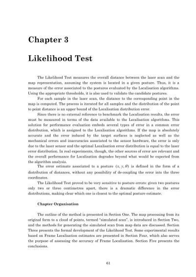 Localisation Of A Mobile Robot Using Laser Scanner Part 0