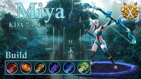 Build Guide Miya Mobile Legend Lengkap Dengan Stats Nya