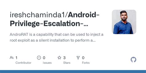 Github Ireshchaminda1android Privilege Escalation Remote Access Vulnerability Cve 2015 1805
