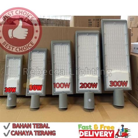 Jual Lampu Jalan Pju Led W Watt Led Pju V Lampu Jalan Shopee Indonesia