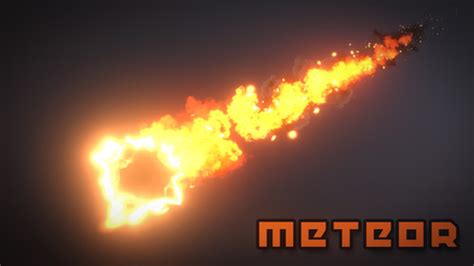 Unity Vfx Meteor Project Gabriel Aguiar Prod