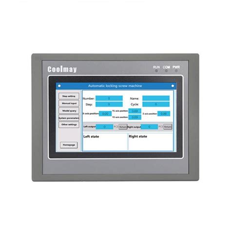 Industrial Coolmay HMI PLC USB Port HMI Portrait Display TFT PLC HMI All In One