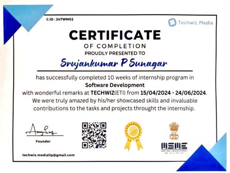 Internshipexperience Softwaredevelopment Learningandgrowth Techwiz