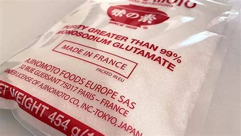Msg Monosodium Glutamate 454 G → Essensen Af Umami ←