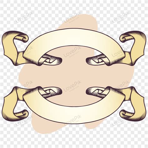 빈티지 리본 벡터 일러스트 레이 션 Png 일러스트 무료 다운로드 Lovepik