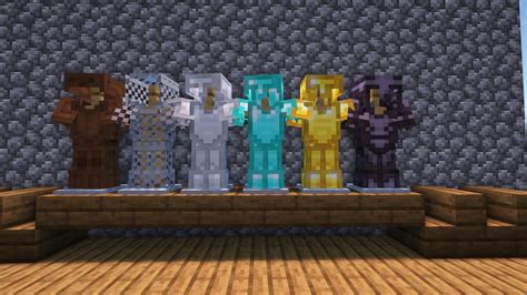Vanilla Armor 3d Minecraft Texture Pack
