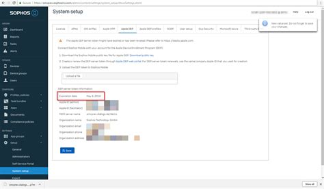 Sophos Mobile How To Renew Apple Dep Token Recommended Reads Sophos Mobile Sophos Community