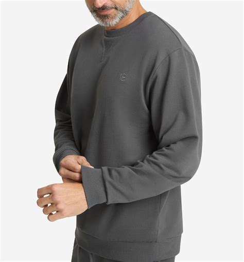 Lounge French Terry Crew Neck Sweatshirt Goodlife