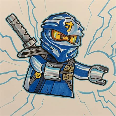 How To Draw Ninjago Jay