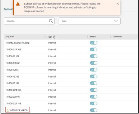 Configure TCP UDP Apps Citrix Secure Private Access Hybrid Deployment