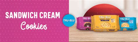 Tru Blu Vanilla Cookies With Lemon Creme No Artificial