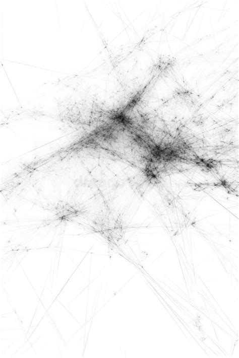 Abstract Black And White Network Structure With Patterned Layout Stock Illustration