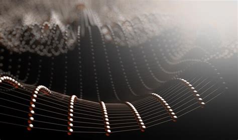 Premium Photo Waves And Dots Mesh