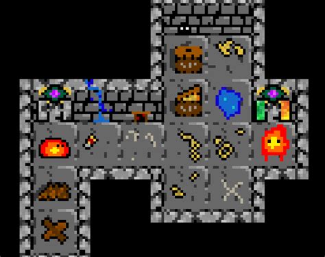 The Blobman On Fire In The Miniature Dungeon By Thewalkinglapis Dani3lse