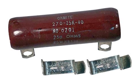 250 Ohm − 25w Wire Wound Resistor Surplus Sales Of Nebraska