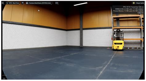 Scene Based Synthetic Dataset Generation SDG Using Isaac Sim