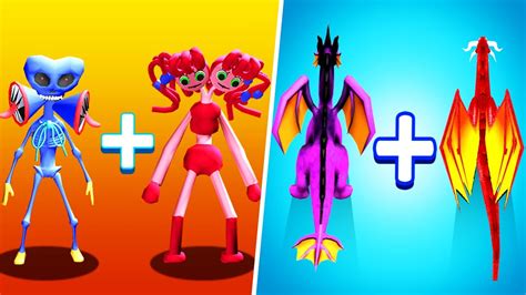 merge huggy merge battle 3d dragon fight merge battles gameplay