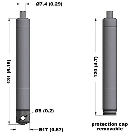 Hydrostatic Water Level Sensor Ø17mm LMK306 3 4 Pipes