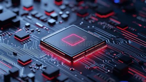 An Advanced Quantum Computer Showcasing Its Advanced Architecture And Futuristic Design In A