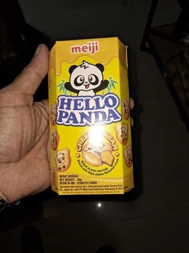 Meiji Hello Panda Cheese 38g At ₹ 100 Pack Chocolate Biscuit In