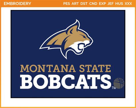 Montana State Bobcats Alternate Logo 2013 College Sports