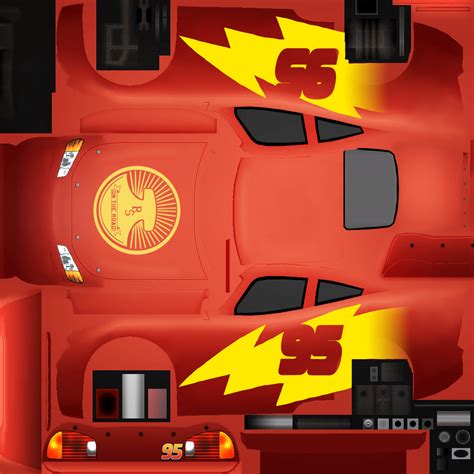 Lightning Mcqueen Body Xbox 360 Road Trip Textures By Kylewithem On